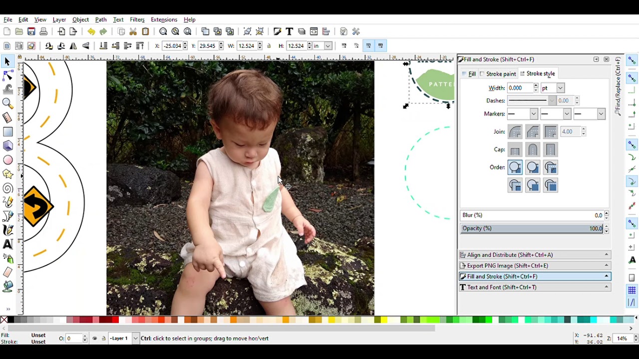 difference in inkscape between svg, png, and jpeg files - YouTube