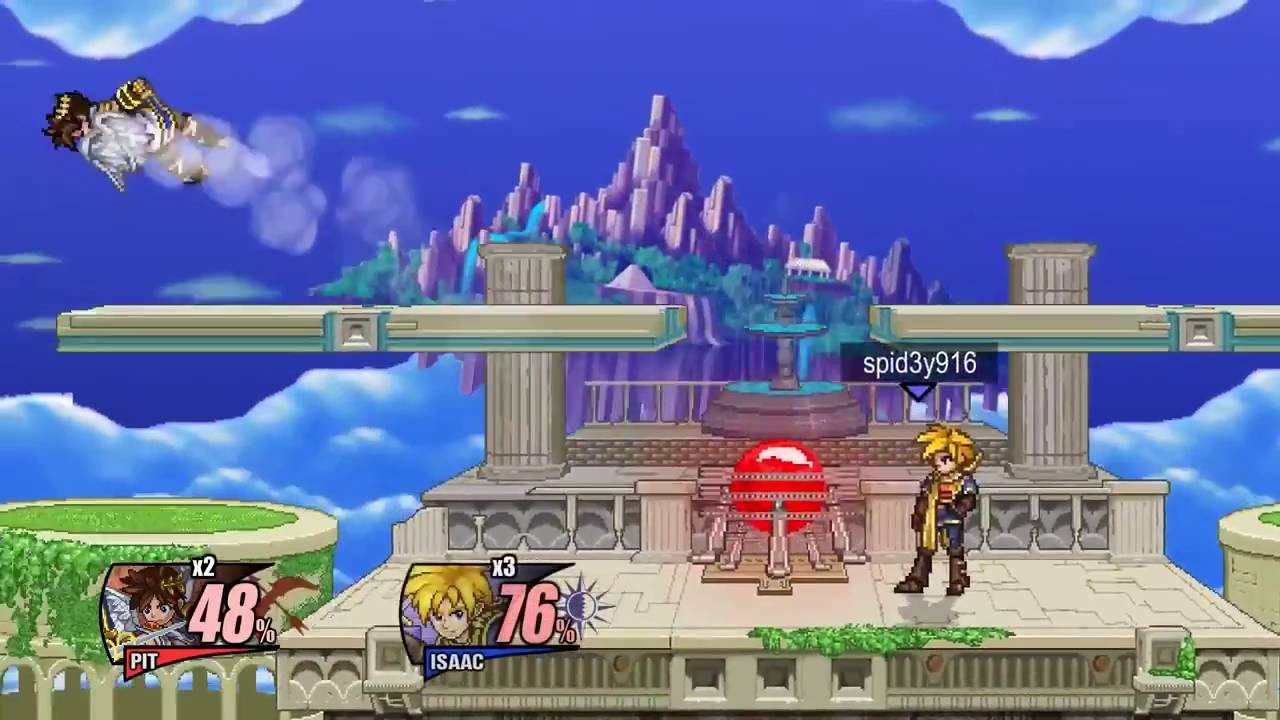 SSF2 Beta Dev Blog #17 ArkZky Pit vs Spid3y916 Isaac2 - YouTube