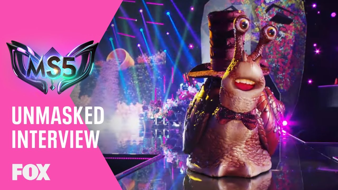 The Snail's Unmasked Interview | Season 5 Ep. 1 | THE MASKED SINGER ...
