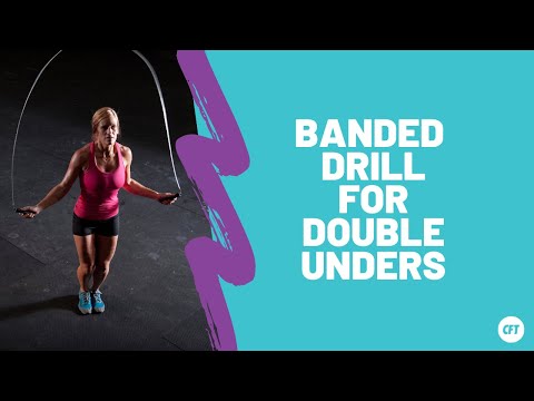 Banded Feedback Drill for Double Unders - YouTube