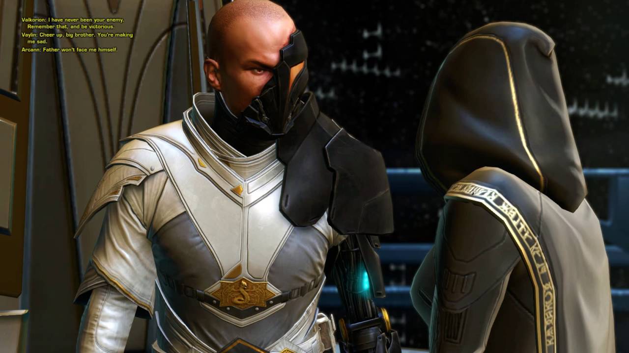 Swtor - Sith Inquisitor - Confront Valkorion - Odessen Wilds - YouTube