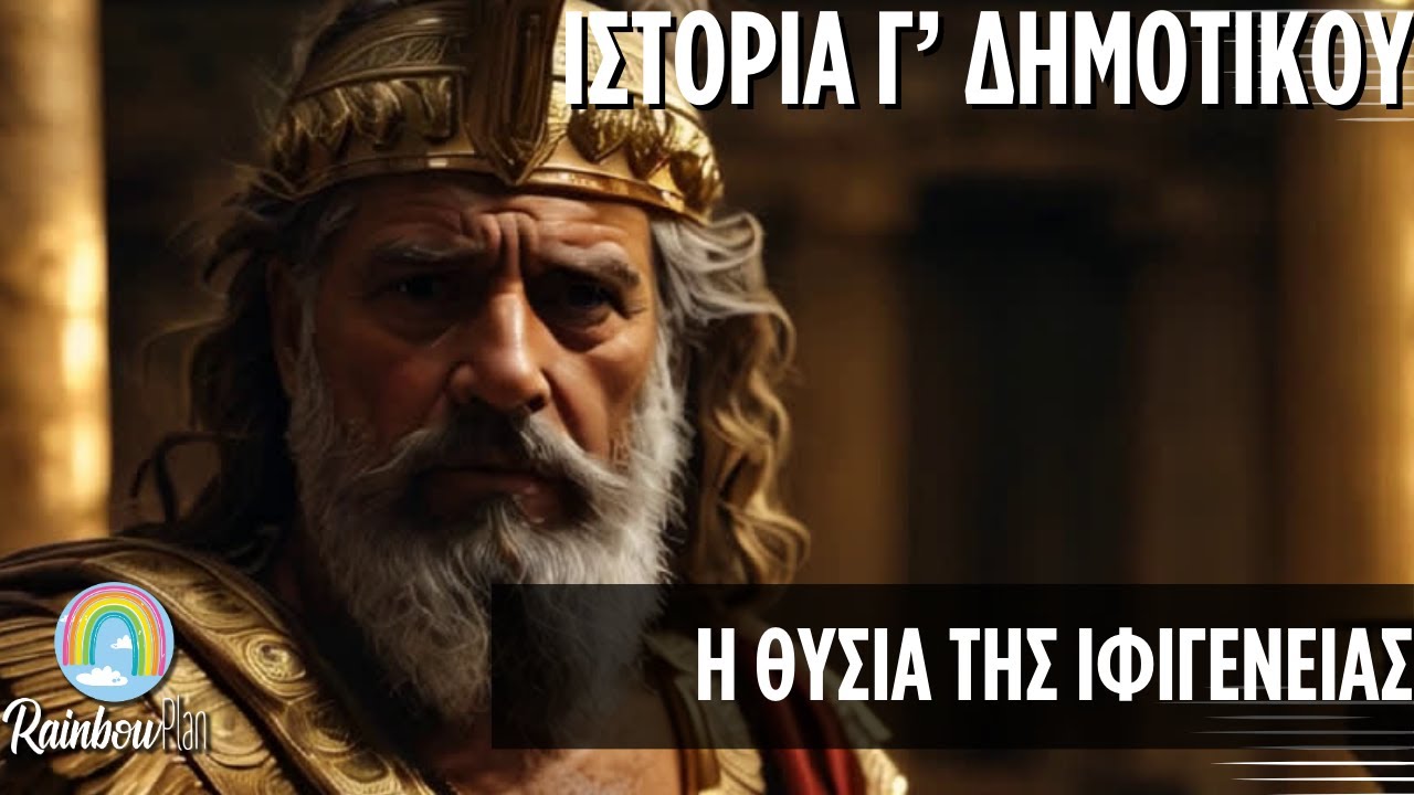 Ιστορία για παιδιά Γ' Δημοτικού - Ο ΤΡΩΙΚΟΣ ΠΟΛΕΜΟΣ Κεφ.2 Η θυσία της ...