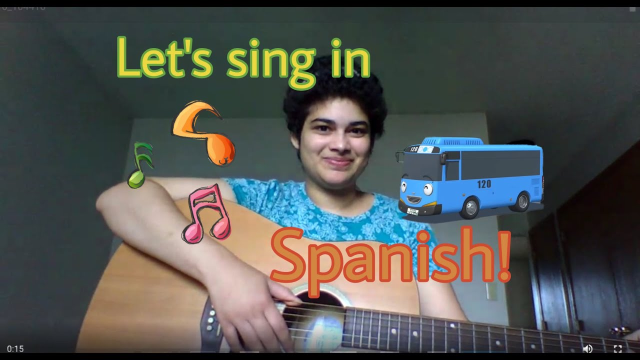 Singing Wheels on the Bus - In Spanish! - YouTube
