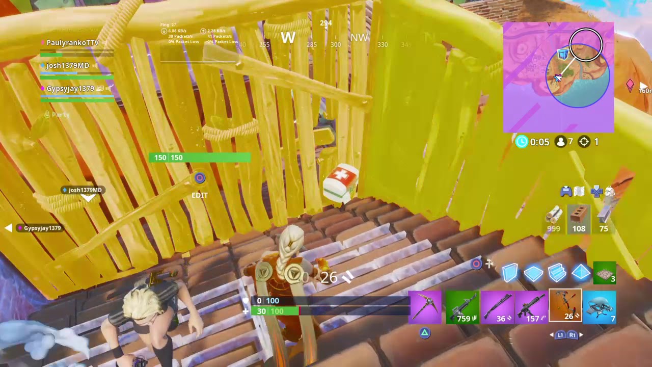 Fortnite Win With Steve - YouTube