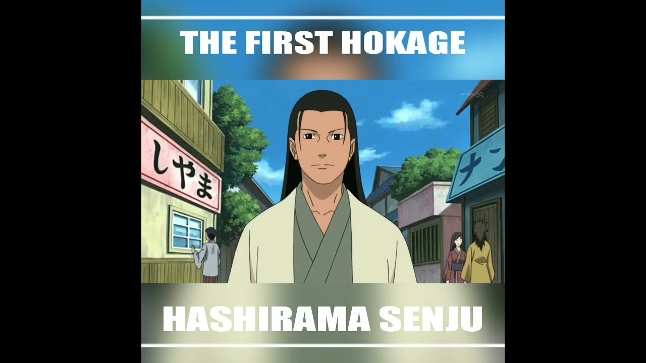 The First Hokage Hashirama Senju - YouTube