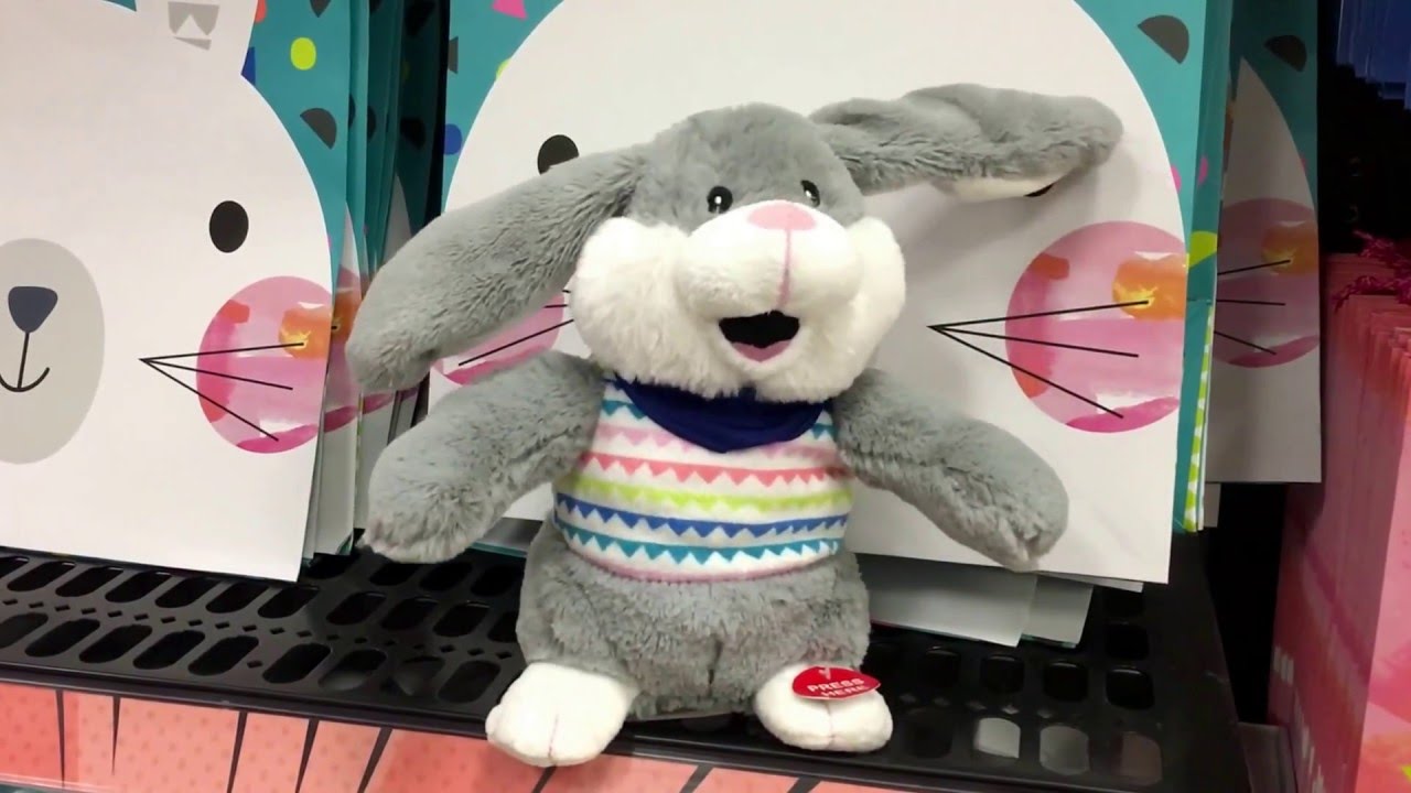 Singing Easter Rabbit - YouTube