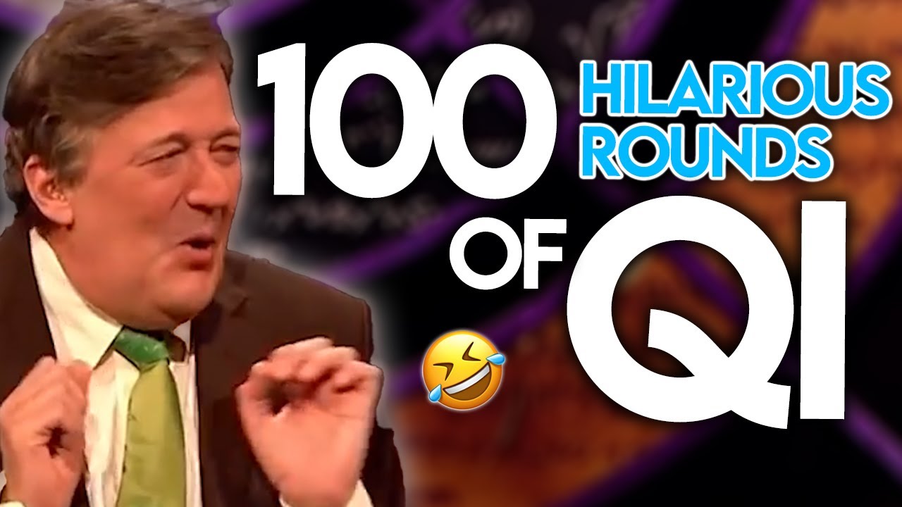 100 HILARIOUS Rounds Of QI! With Stephen Fry and Sandi Toksvig - YouTube