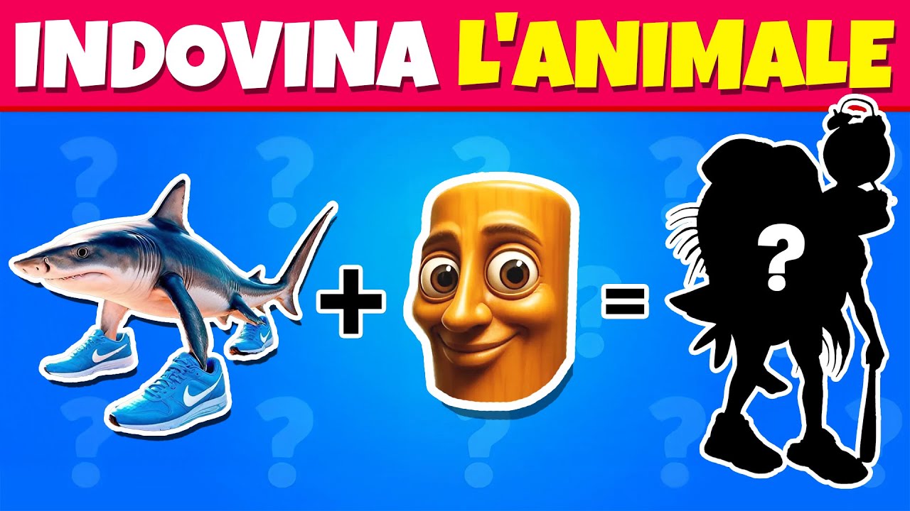 Indovina il BRAINROT ITALIANO Animali Meme di EMOJI #2 | Bombardiro ...