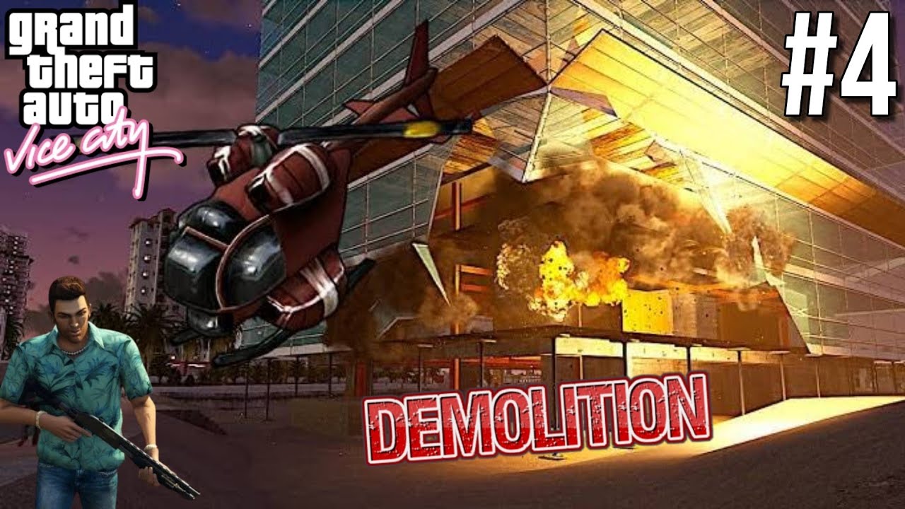 We Destroyed A Big Building In Vice City | Demolition Man - GTA VICE ...