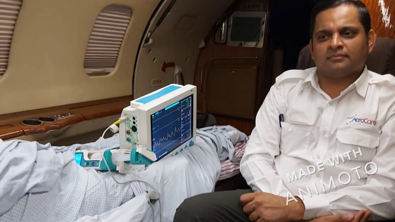 Air Ambulance India International Lear Jet 45 - YouTube