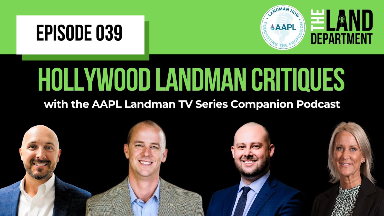 Hollywood Landman Critiques with the AAPL Landman TV Series Companion ...