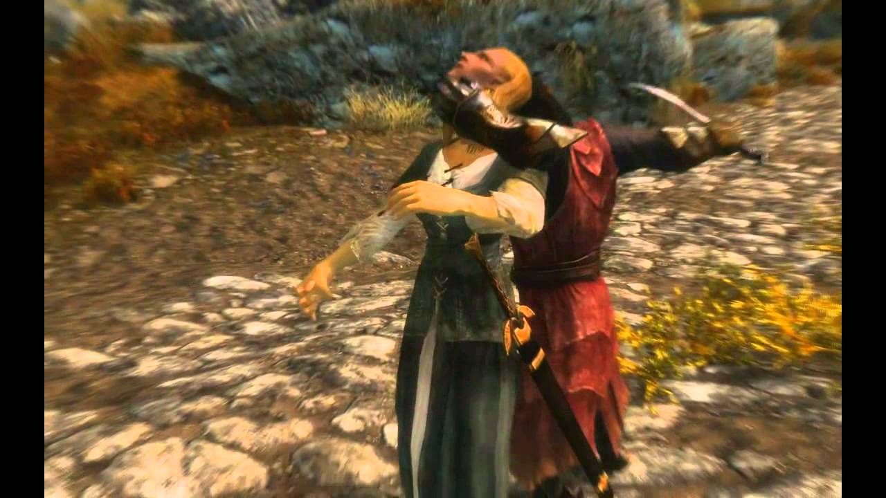 Skyrim rag doll mod - YouTube