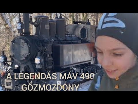 Inside Steam Train | MÁV 490 "Mr. Louis" Childrens Railway - YouTube