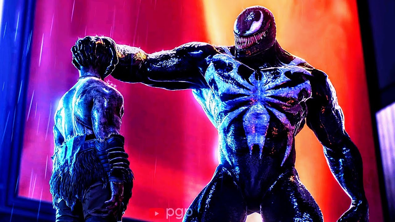 Venom bites off Kraven's head - Marvel's Spider-Man 2 - YouTube