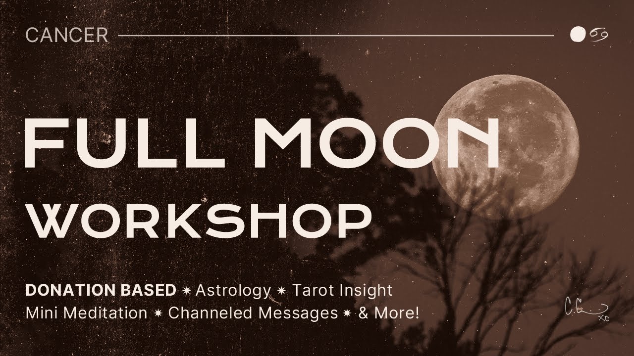 ♋ Full Moon in Cancer (Pay What You Can) - YouTube