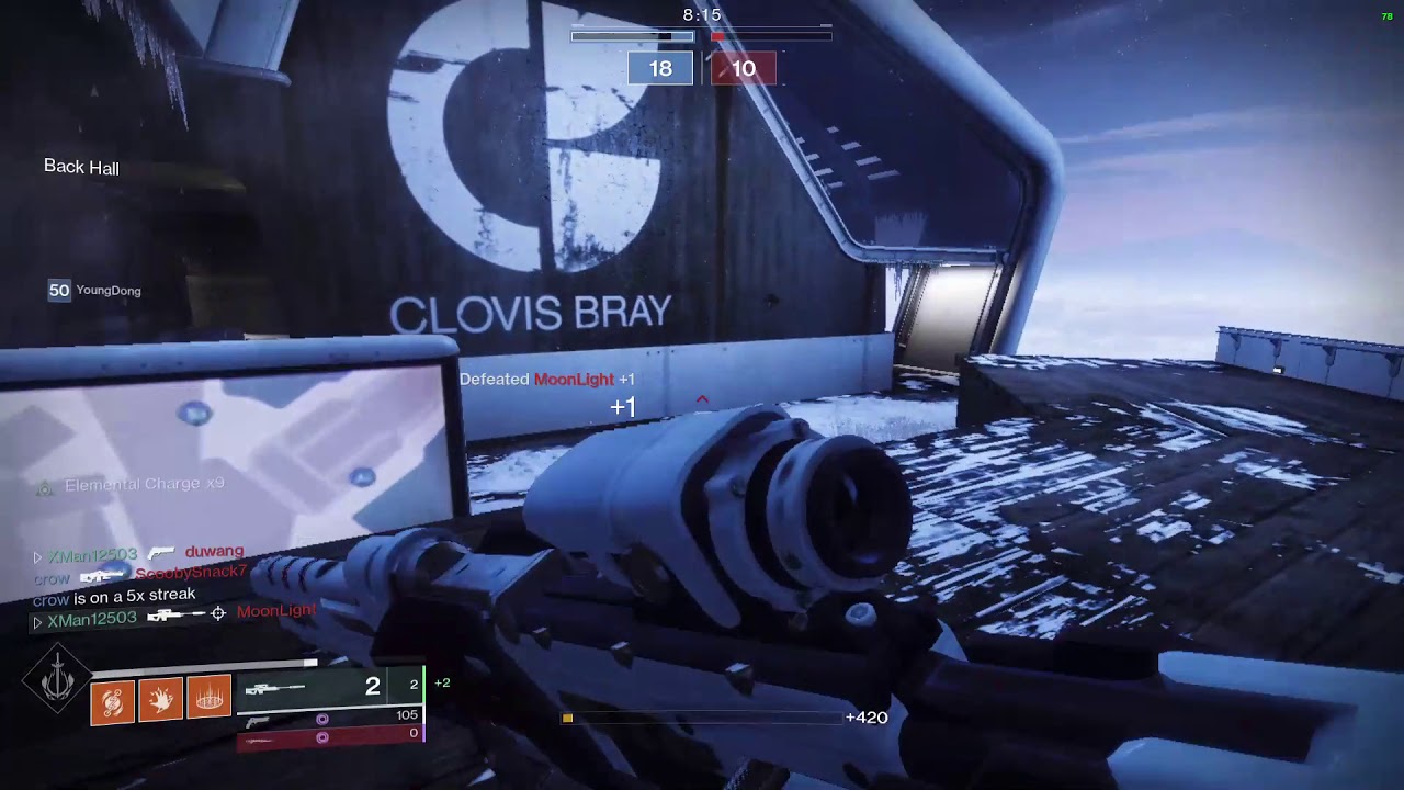 Destiny 2 mid air snipes - YouTube