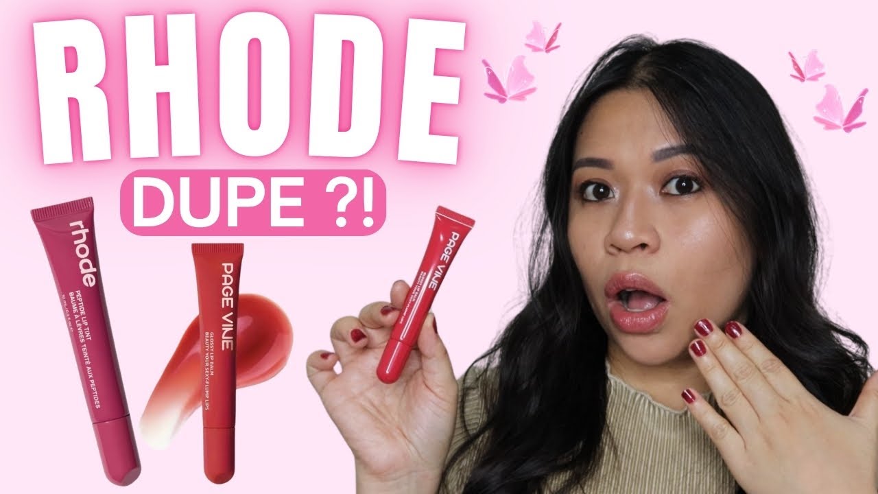 RHODE LIP BALM DUPE ?! - YouTube