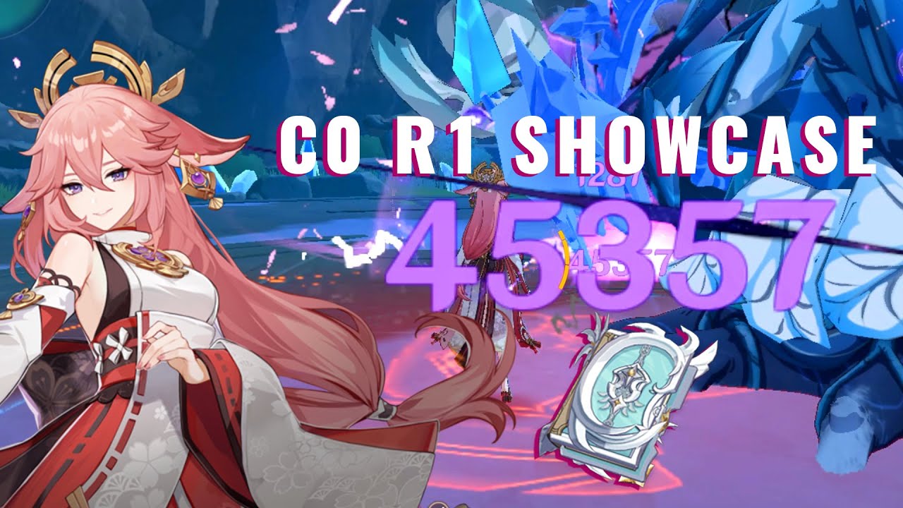 C0 Yae Miko R1 Lost Prayer Damage Showcase - Solo & Team - YouTube