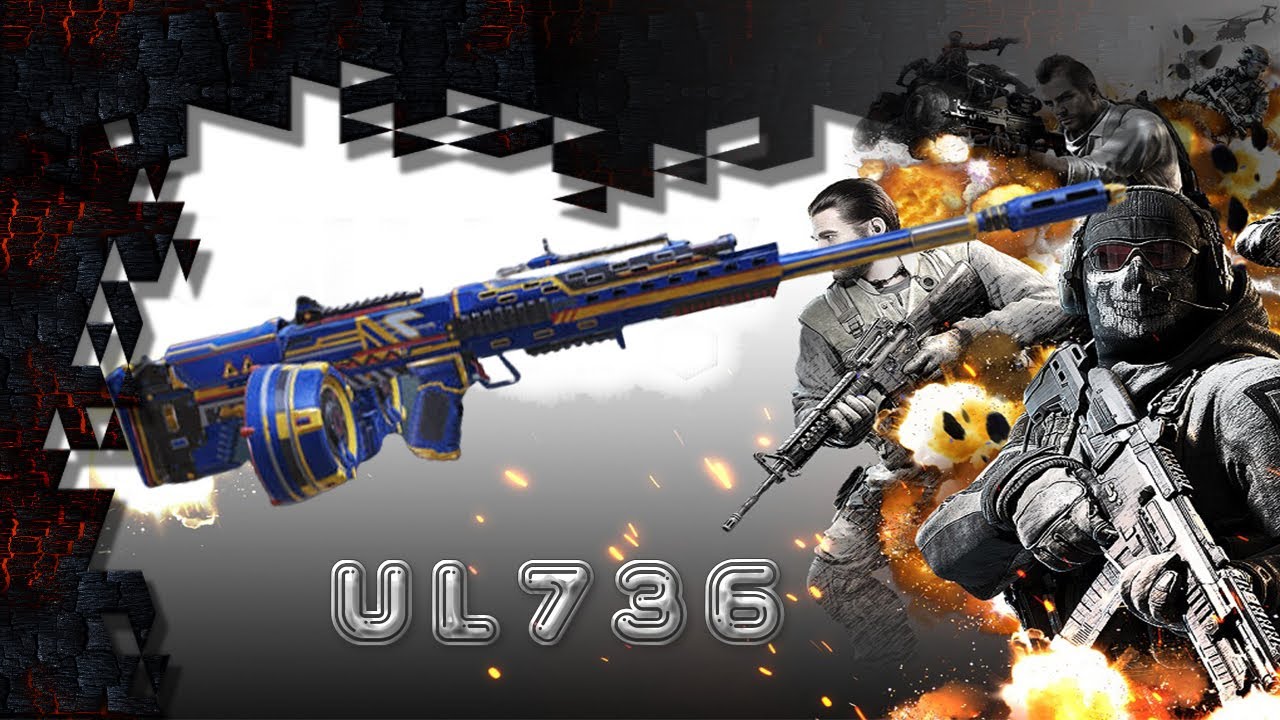 UL736 BEST ATTACHMENTS, WEAPON STATS, & SKIN | LMG GUNSMITH COD MOBILE ...