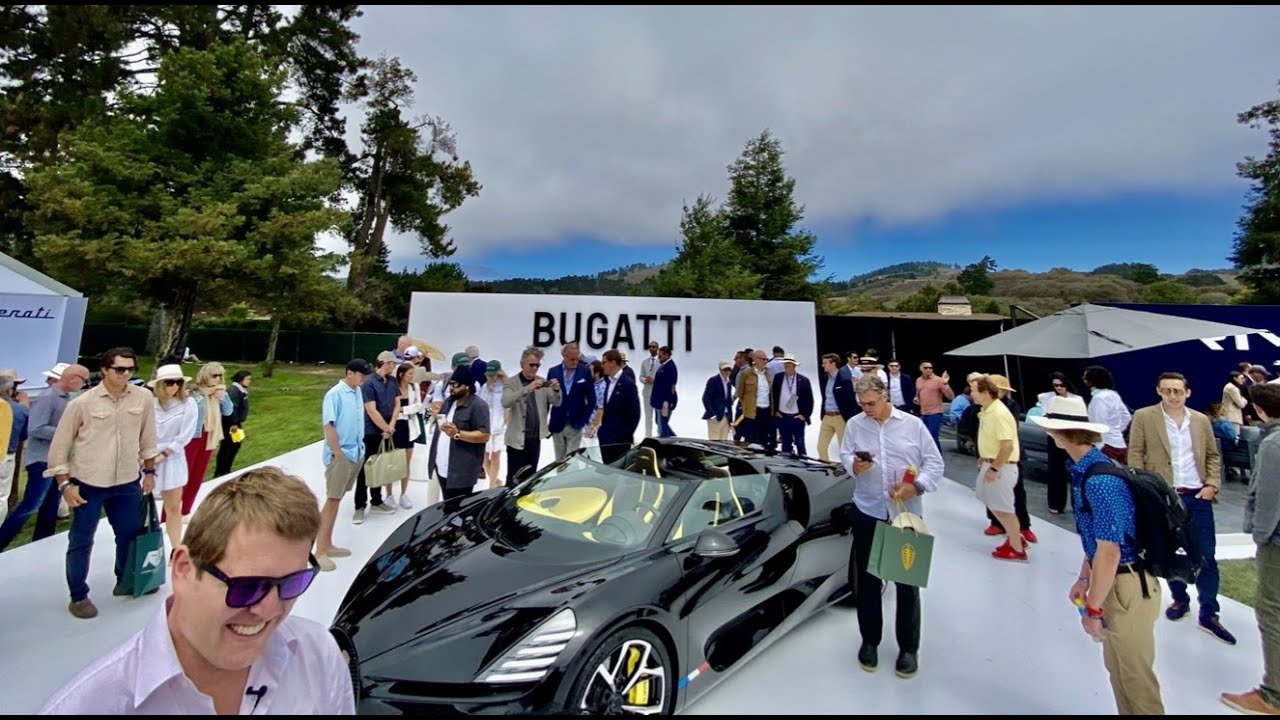 The BEST moments of Quail Monterey Car Week/was Unbelievable Bugatti ...