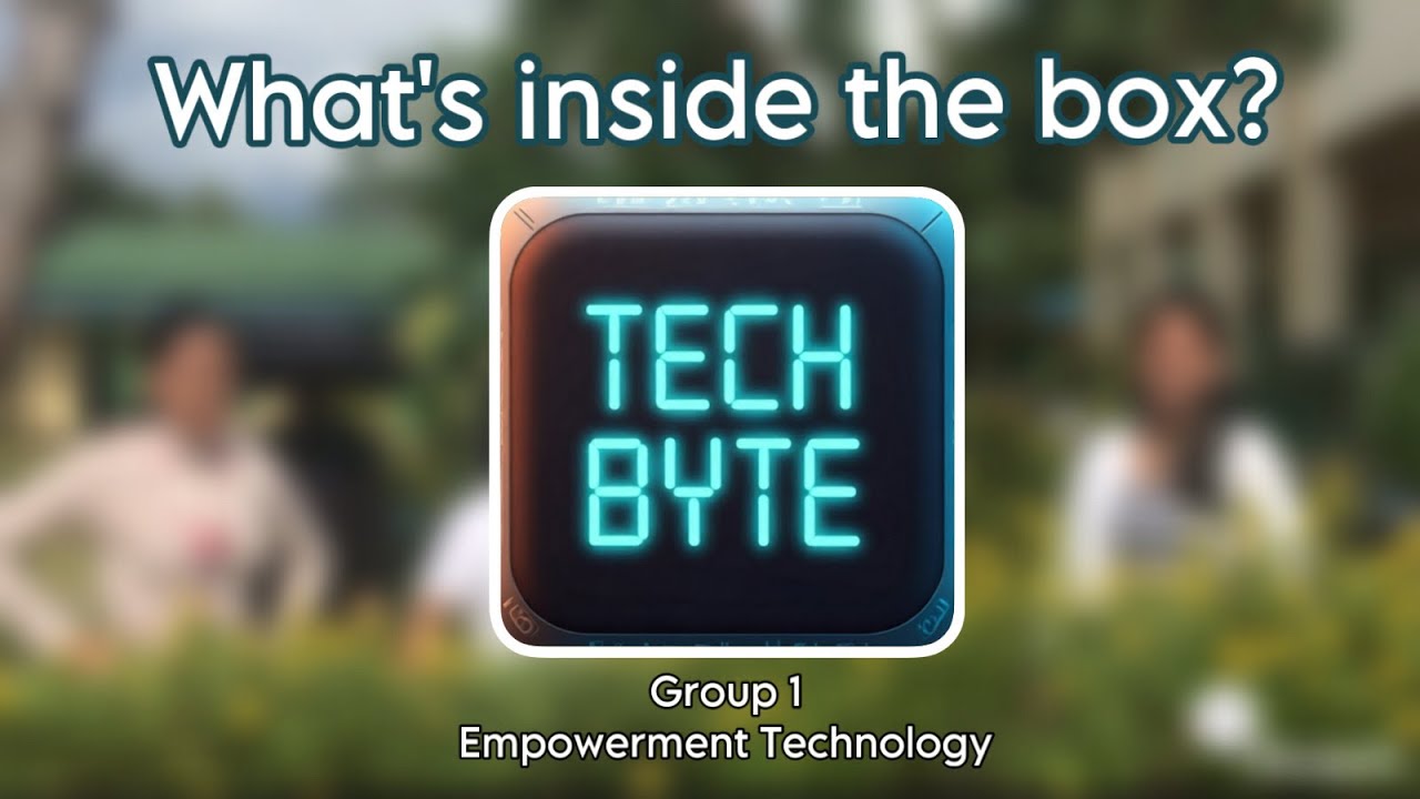 TECH BYTE’s first video! What’s inside the box and the benefits of multimedia and ICT in 21st ...