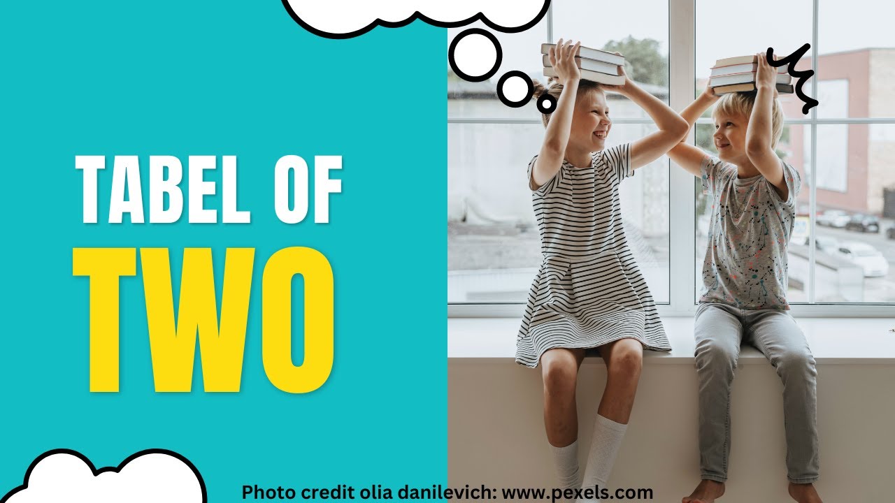 Learn Multiplication Table of 2 | Multiplication Times Table of 2 | 2 X ...