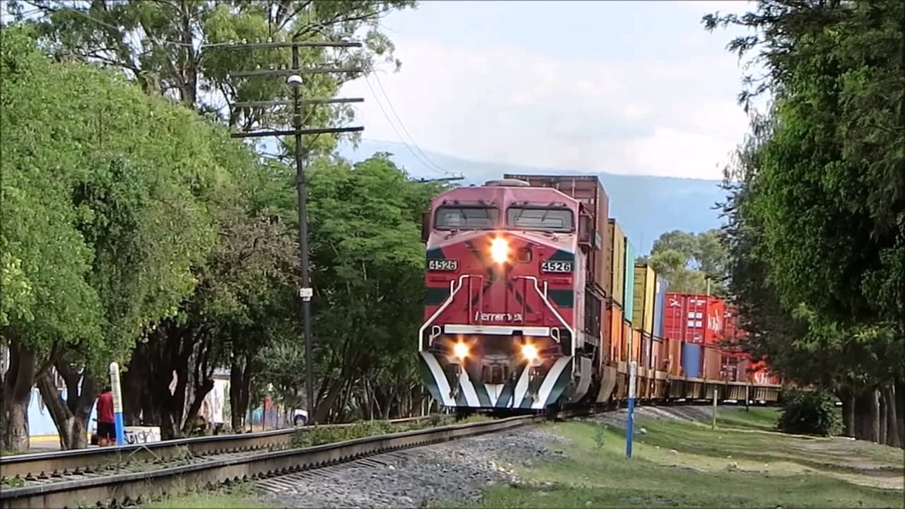 Intermodal Ferromex AC44CW #4526 - YouTube