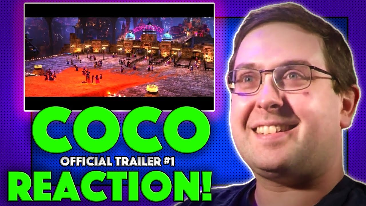 REACTION! Coco Trailer #1 - Disney Pixar Movie 2017 - YouTube