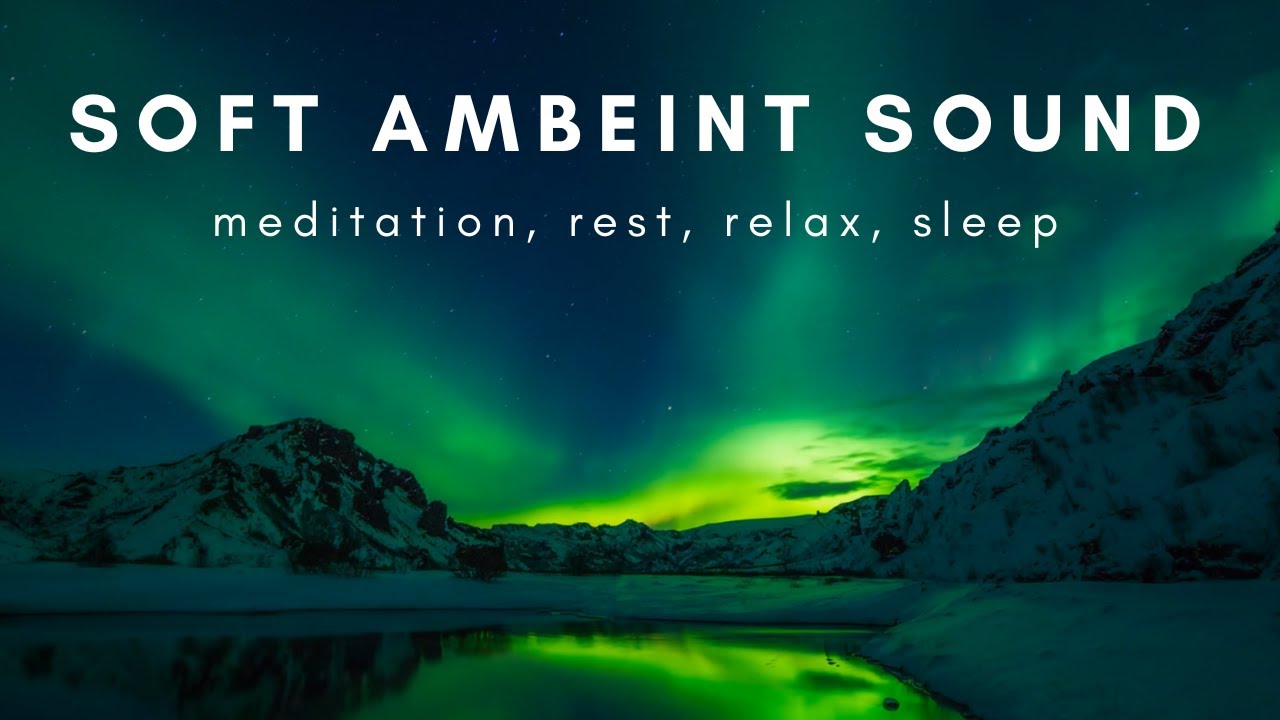 1 HOUR SOFT AMBIENT SOUND | WHITE NOISE | perfect for meditation, rest ...