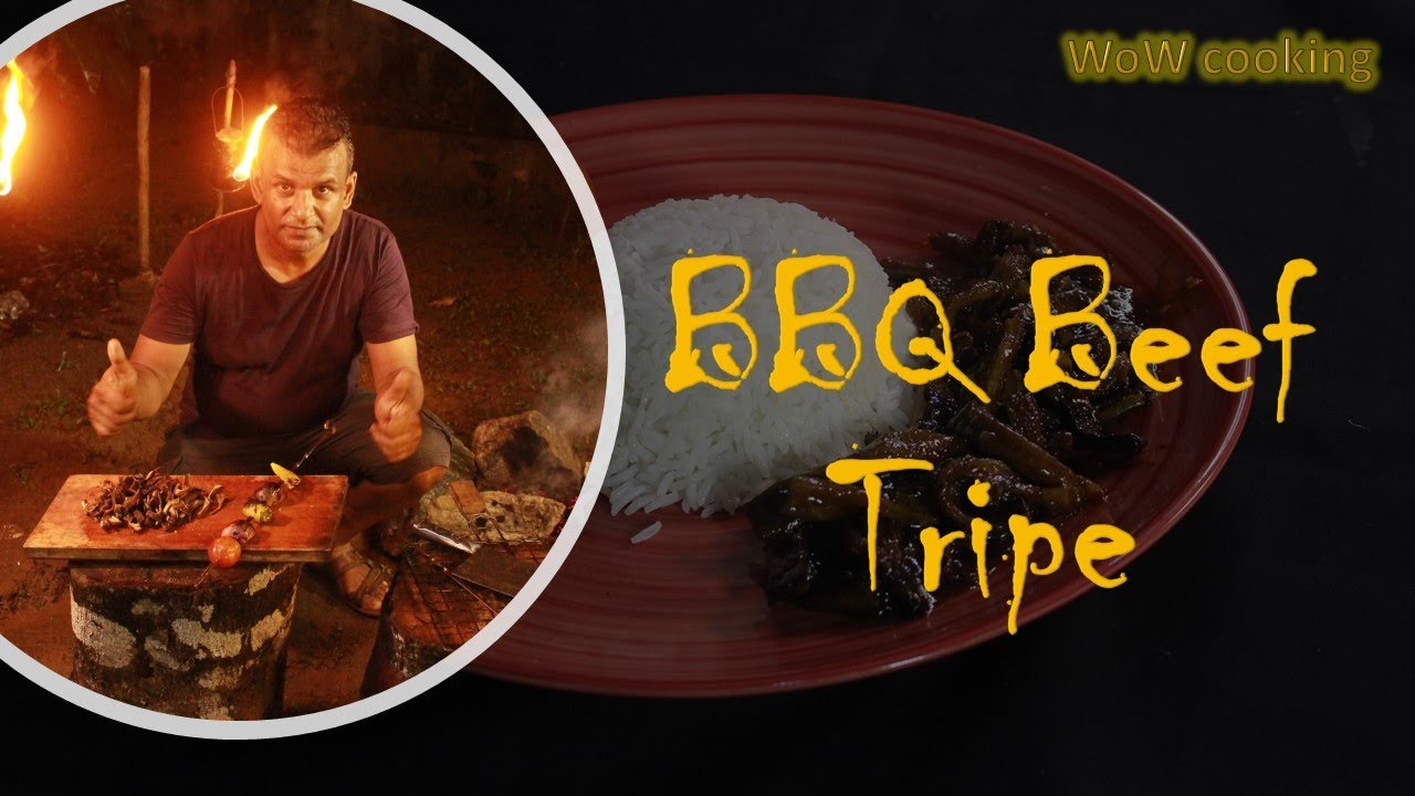 BBQ Beef Tripe - YouTube