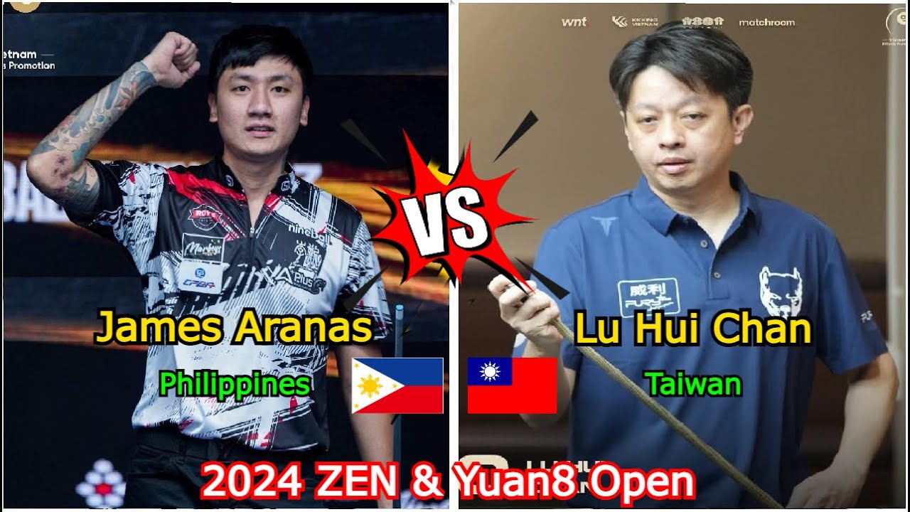 James Aranas VS Lu Hui Chan | 2024 ZEN & Yuan8 Open - EXHIBITION MATCH - YouTube