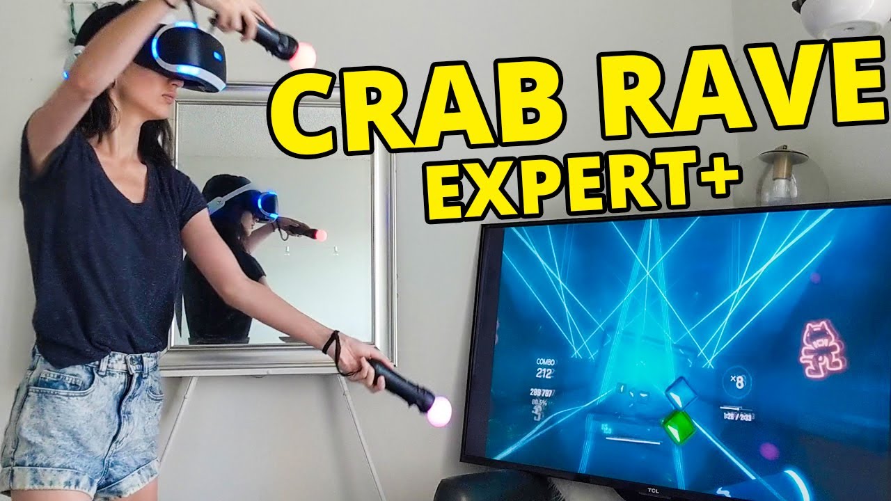 Beat Saber | Crab Rave (EXPERT+) - Noisestorm Gameplay - YouTube
