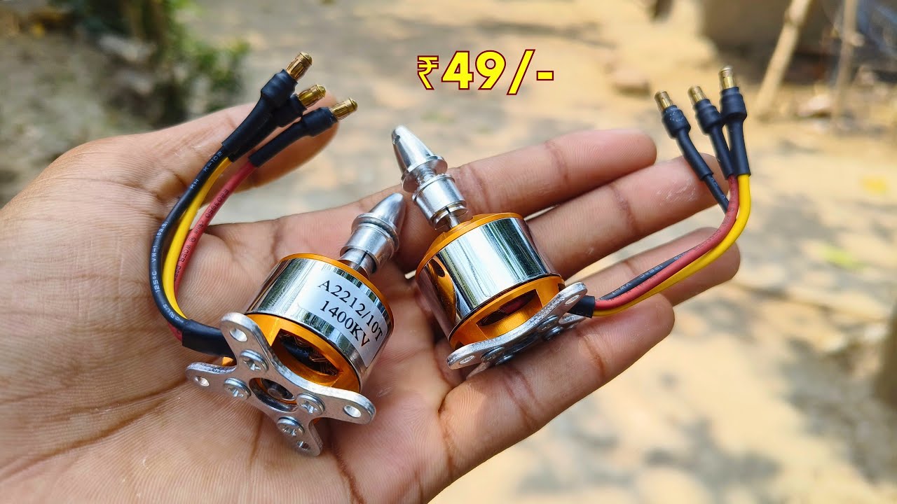 1400kv Brushless Drone Motor Unboxing || High Speed Brushless Motors ...