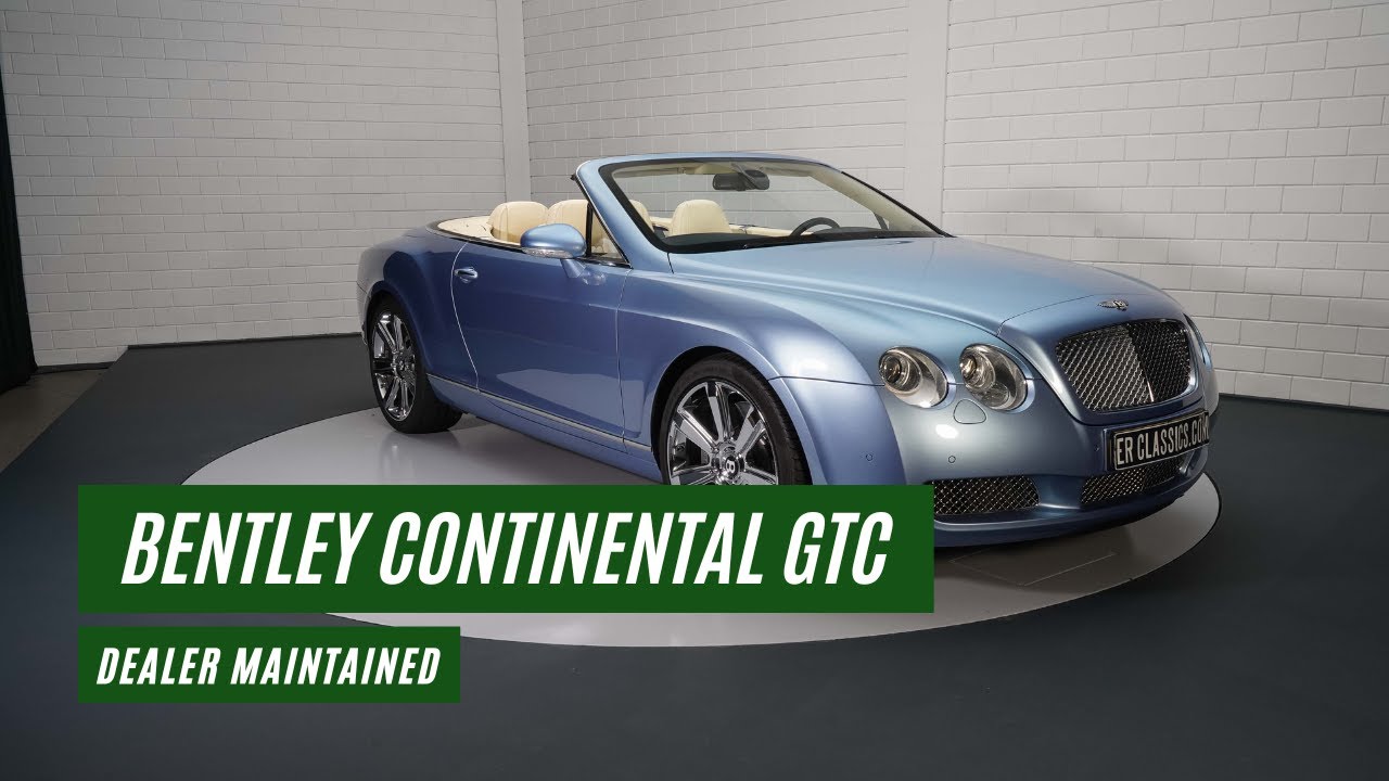 Bentley Continental GTC Cabriolet | 87,188 Km | Dealer maintained ...