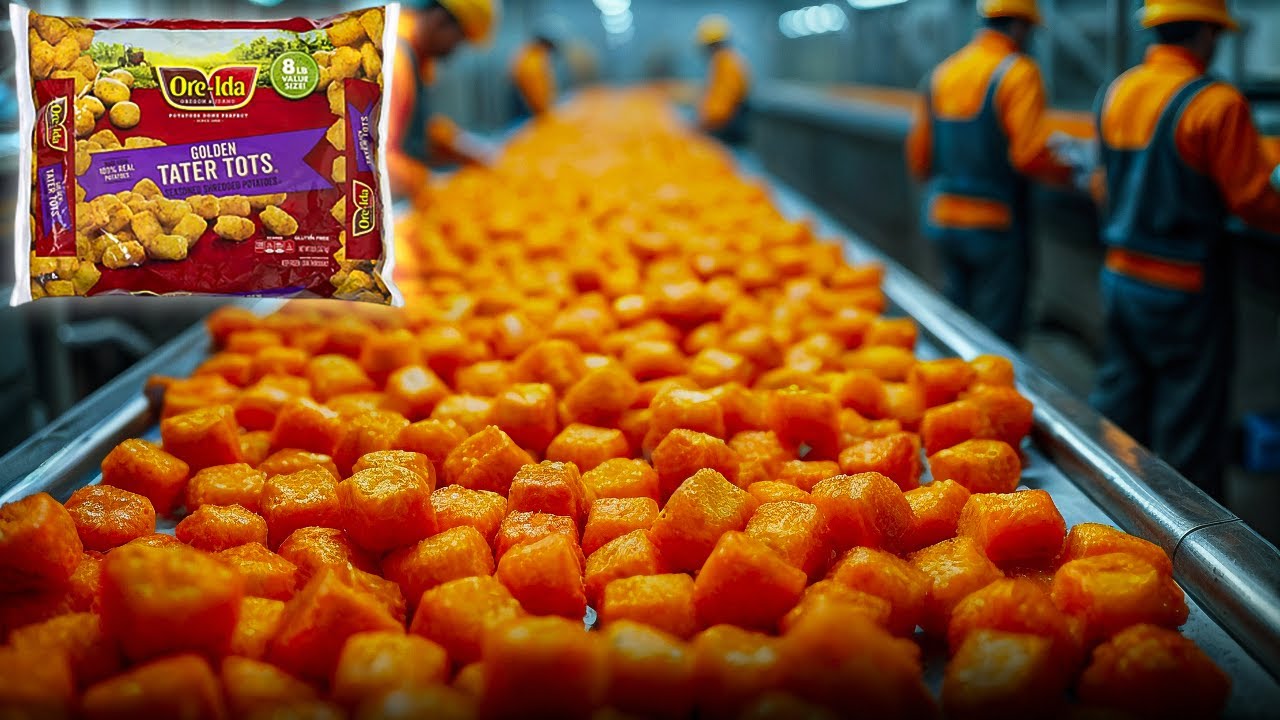 FACTORY SECRETS Revealed! Fried Food Manufacturing Process EXPOSED ...