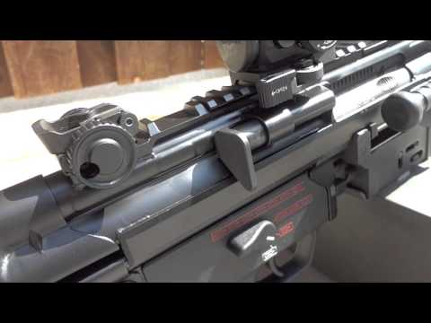 Full auto 5.56 NATO belt fed MM23E - Fly Around - No shooting