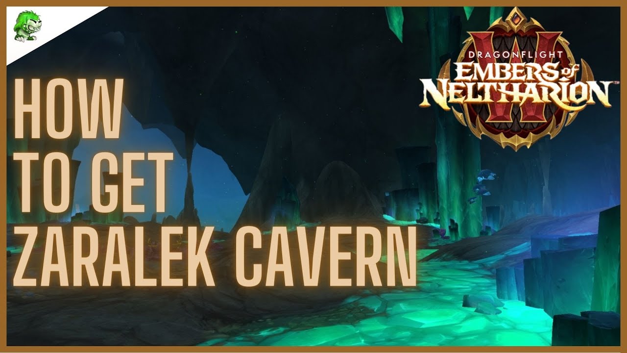 Wow Dragonflight How to get Zaralek Cavern - YouTube