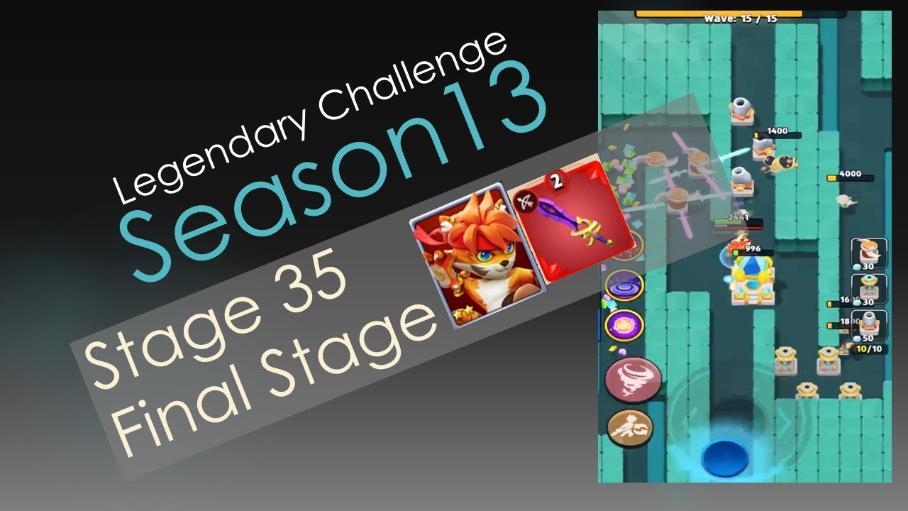 ARCHERO: Legendary Challenge S13 Stage 35 (Final Stage) - YouTube