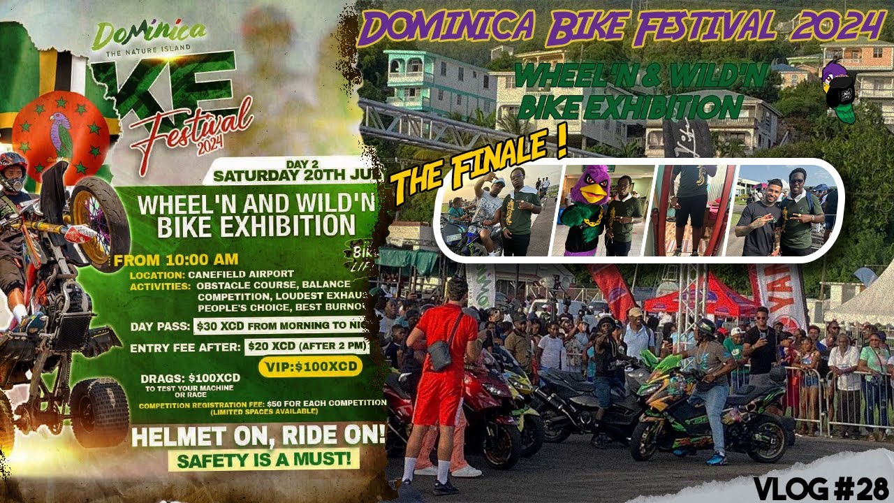 DOMINICA BIKE FESTIVAL 2024 | WHEEL’N AND WILD’N BIKE EXHIBITION | THE ...