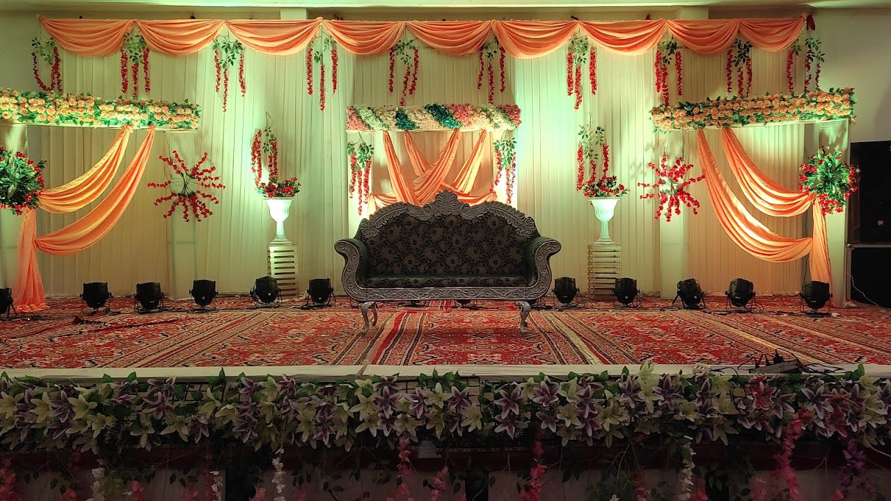 shaadi decoration Sadabad 👌👌👌👌 India - YouTube