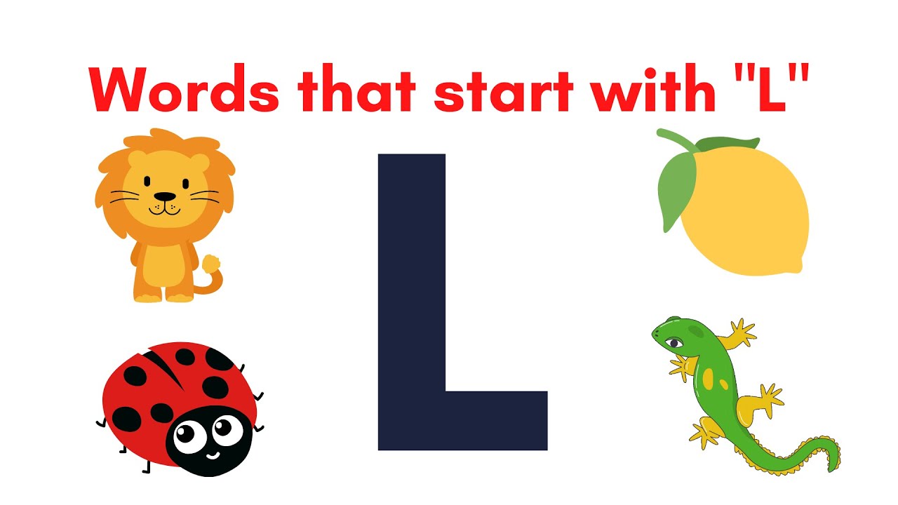 Words That Start With L For Kids YouTube words-that-start-with-l-for-kids-youtube
