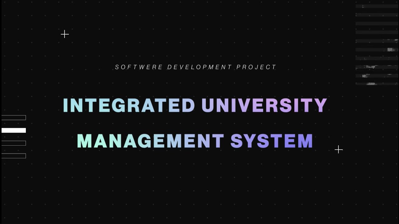 Javafx Project Integrated University Management System Youtube