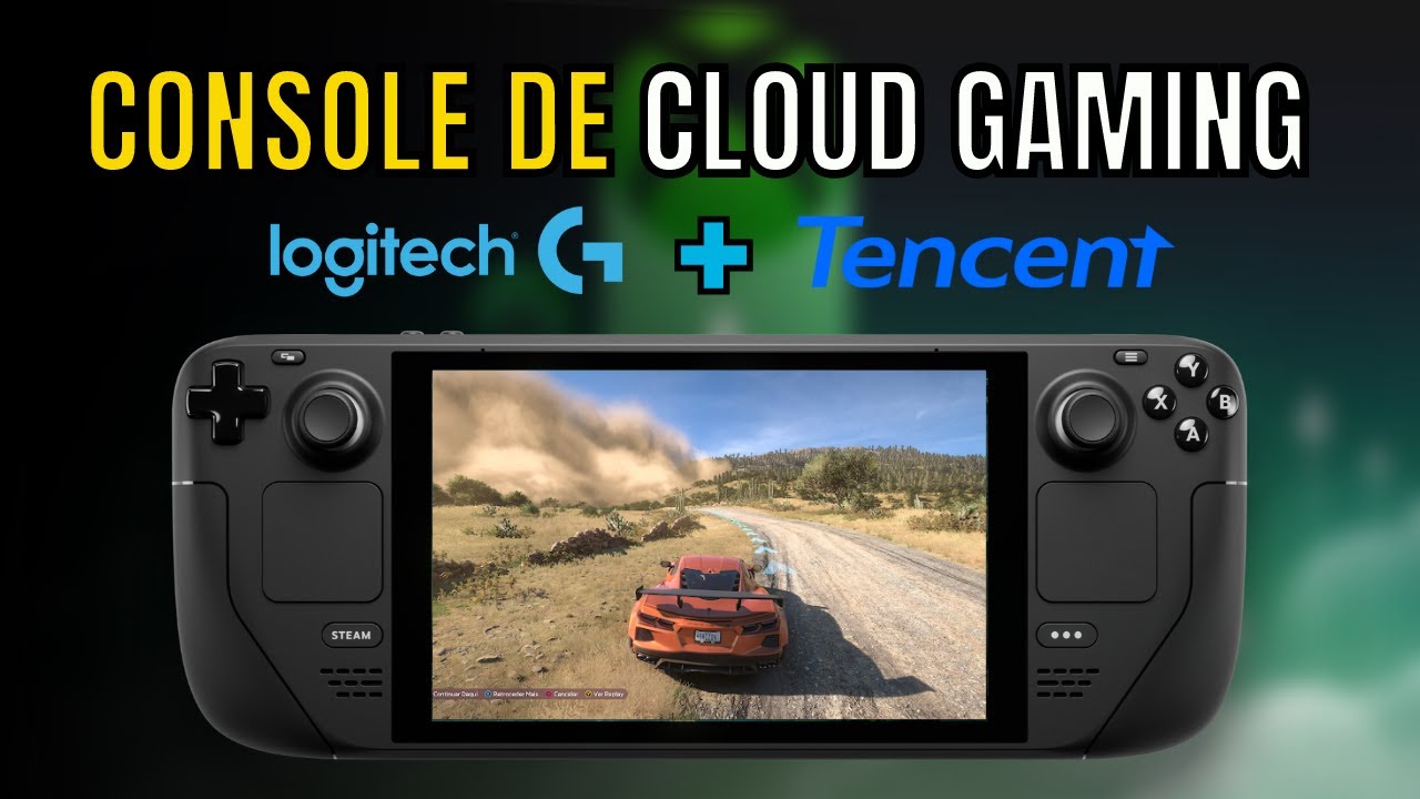 LOGITECH G e TENCENT LANÇAM um CONSOLE PORTÁTIL de CLOUD GAMING ...
