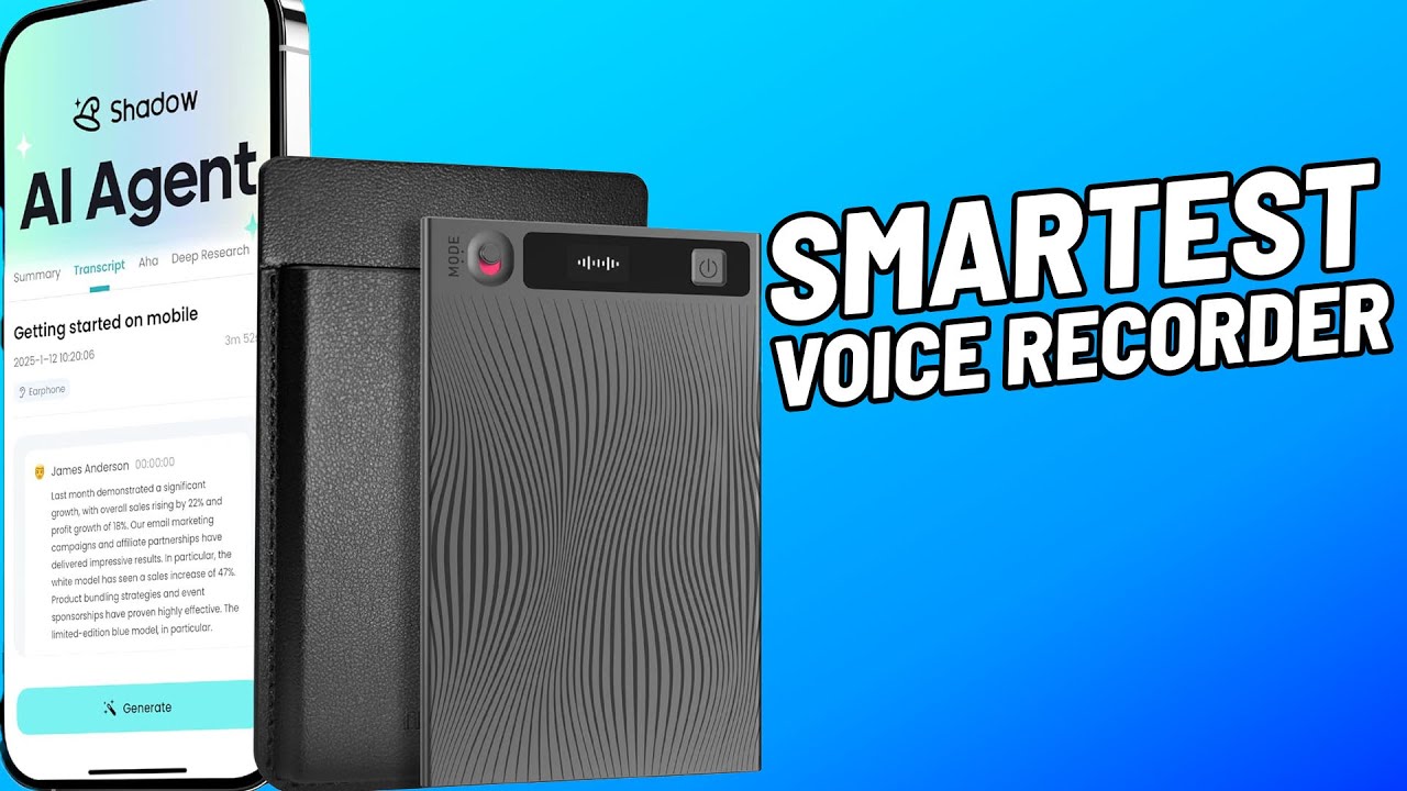 Meet the Smartest Voice Recorder Ever! - YouTube