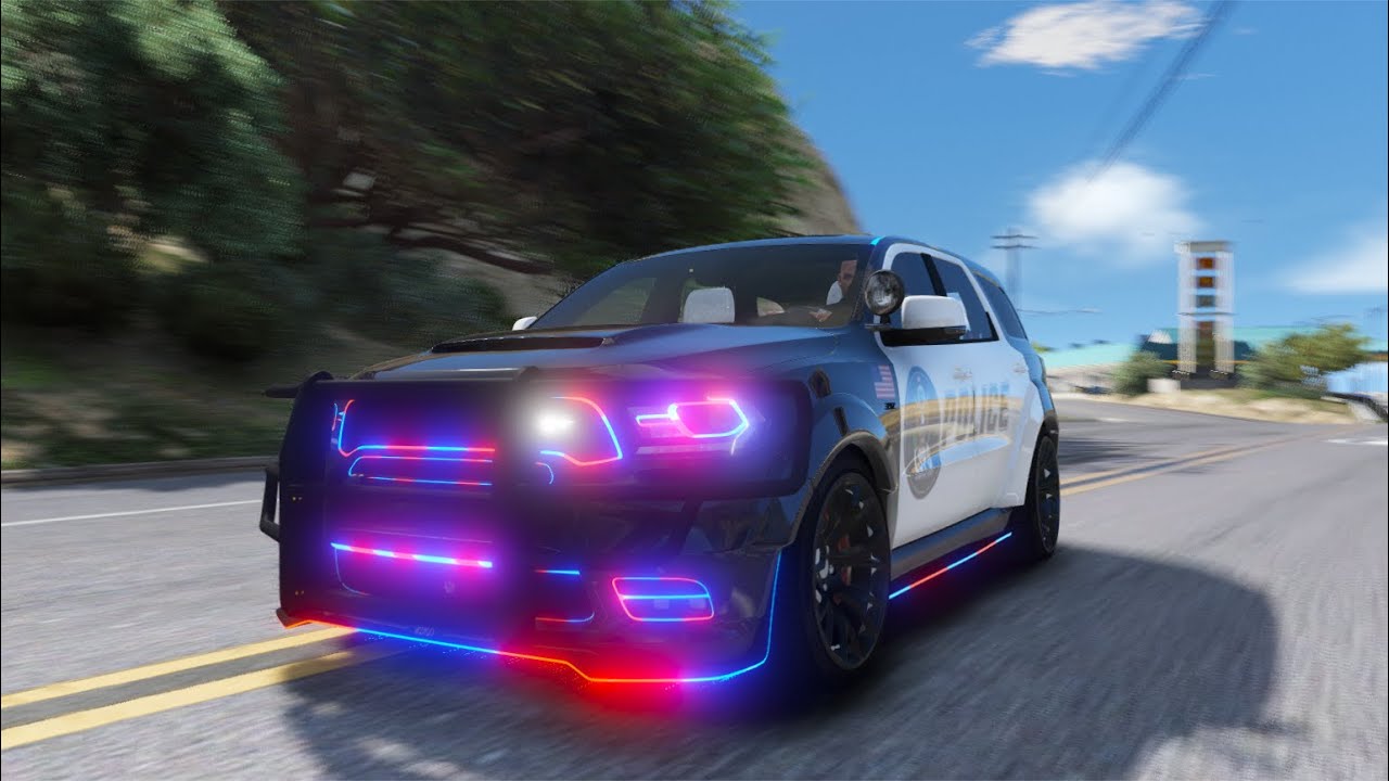 DODGE Durango PD by DEE BILL Customs - YouTube