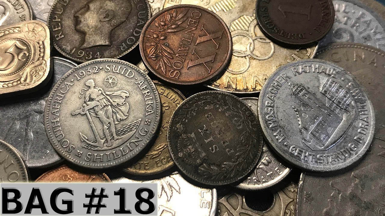 EXPENSIVE (Silver) & TOUGH WORLD COINS UNBOXED In Half Pound World Coin ...