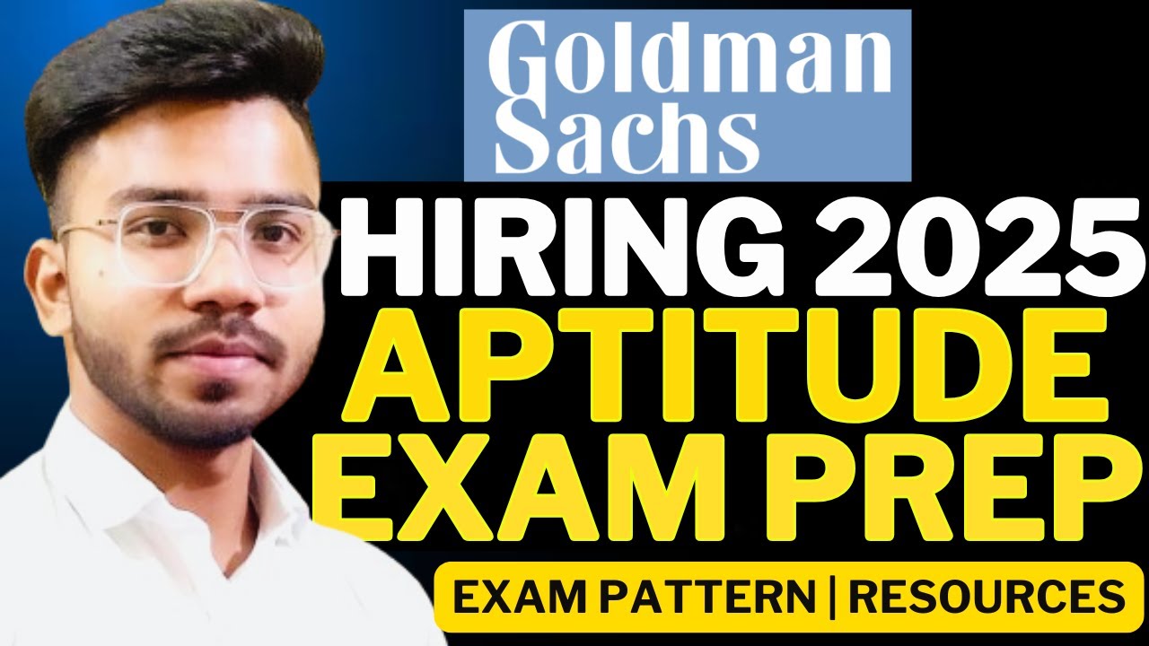 🔥 Goldman Sachs Aptitude Questions and Preparation | Goldman Sachs Exam ...