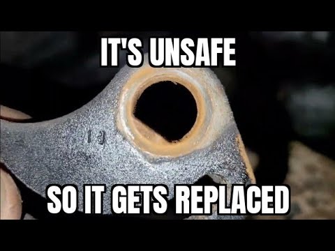 Upper Control Arm Replacement Chevy Silverado 3500 4x4. Rust never ...
