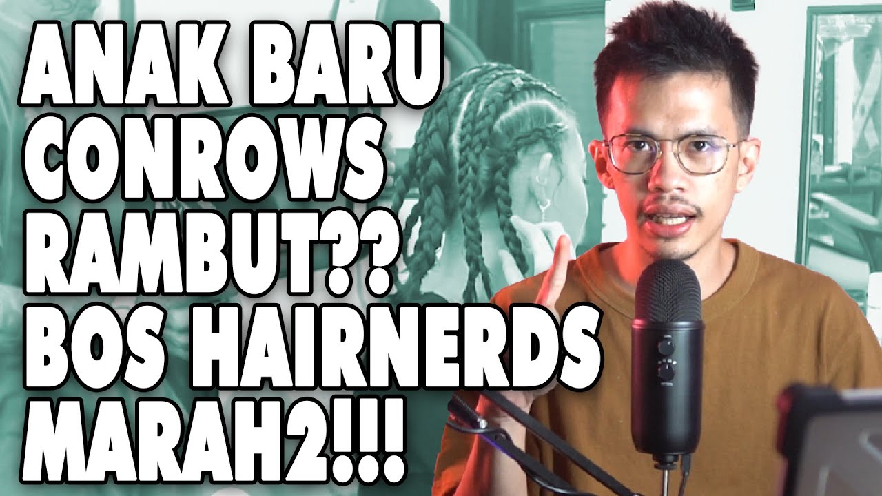 TUKANG CUKUR BARU HAIRNERDS BISA CONROW RAMBUT?? AH MASA?? - YouTube