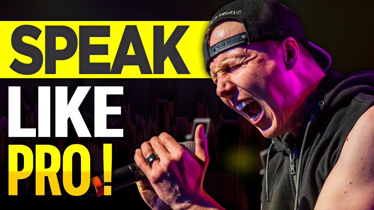 Learn to speak in between songs during your show performance - YouTube